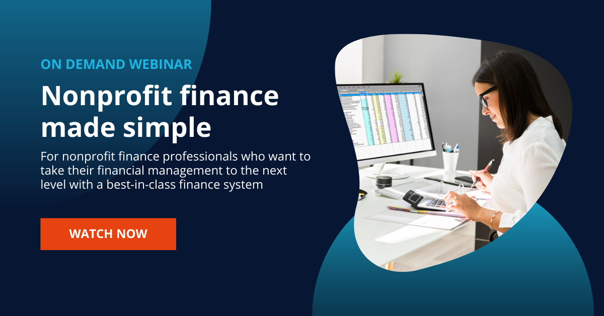 Nonprofit finance made simple | Webinar for nonprofits & charities Nonprofit finance made simple | Webinar for nonprofits & charities